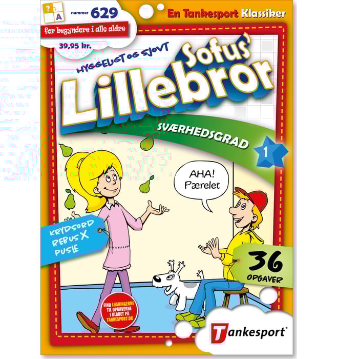 TANKESPORT JUNIOR - Sofus Lillebror Nummer 629 | For Børn